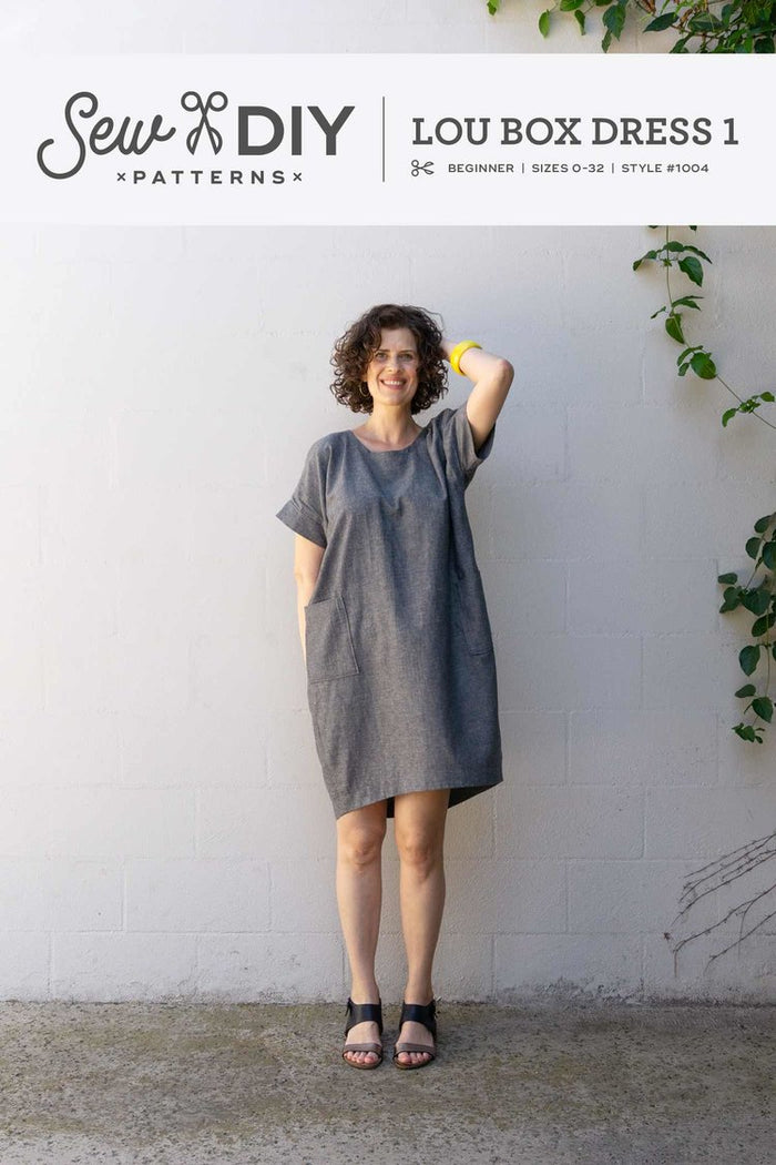Sew DIY Lou Box Dress 1 – The Fold Line