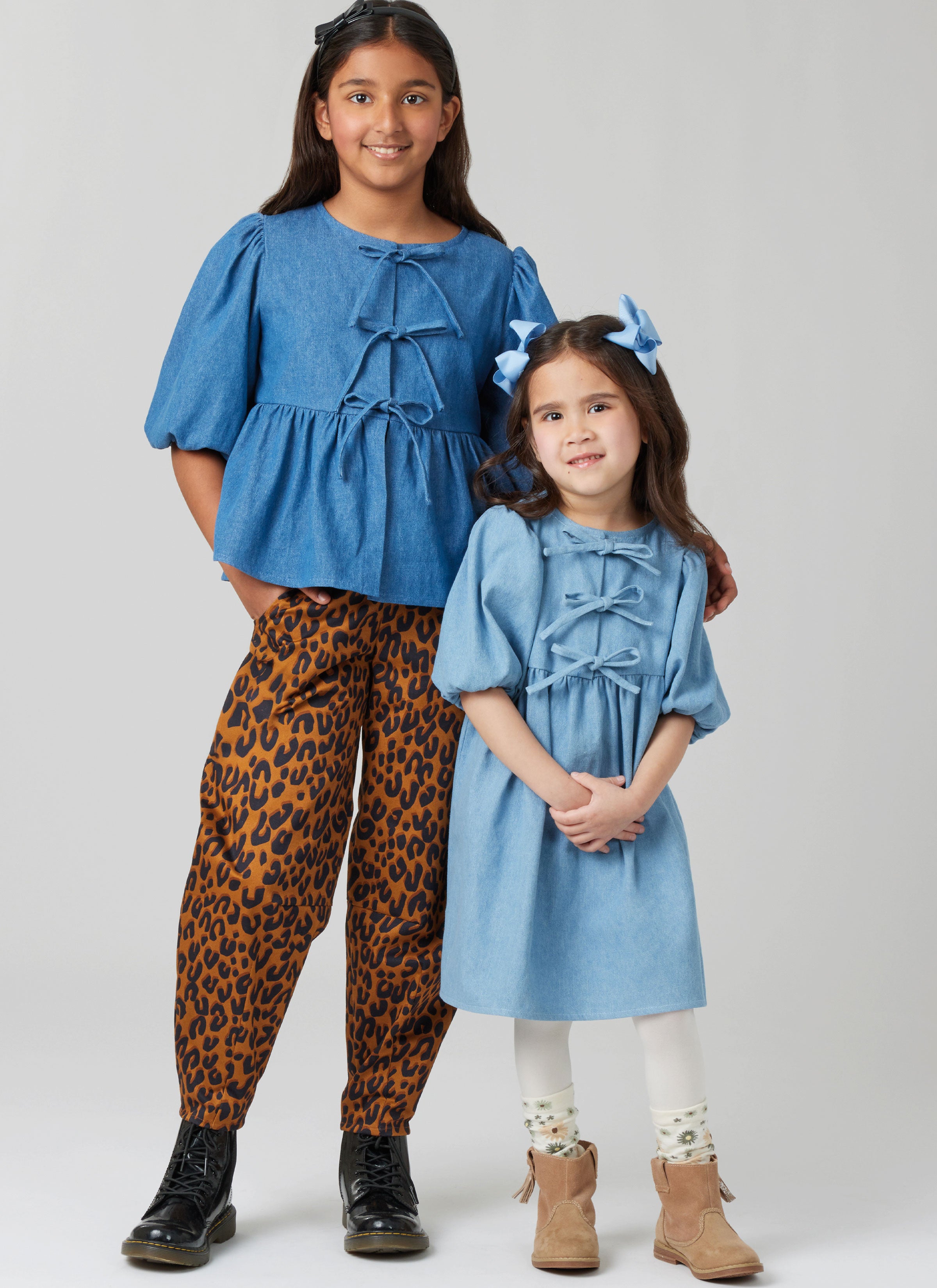 McCall's Children's and Girls' Top, Dress and Trousers M8618 – The Fold ...