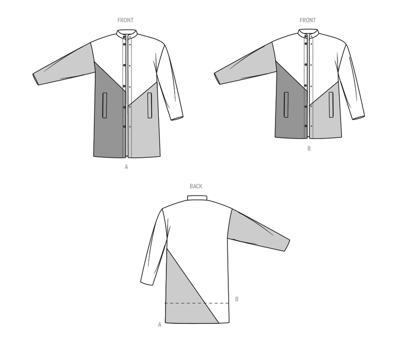 Know Me Coat ME2058 – The Fold Line