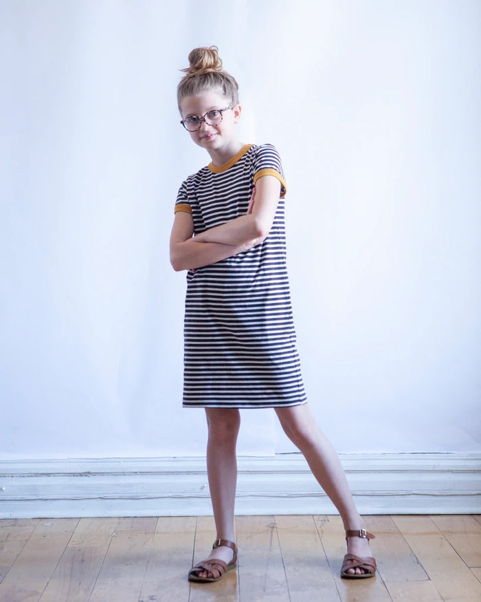 True Bias Mini Rio Ringer T-shirt and Dress – The Fold Line