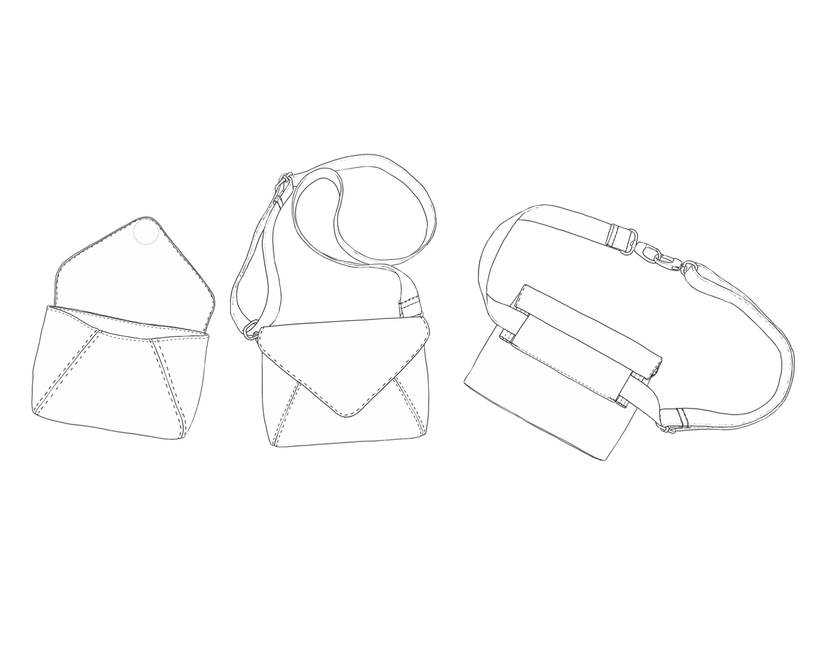 Sew Liberated Missive Bag – The Fold Line