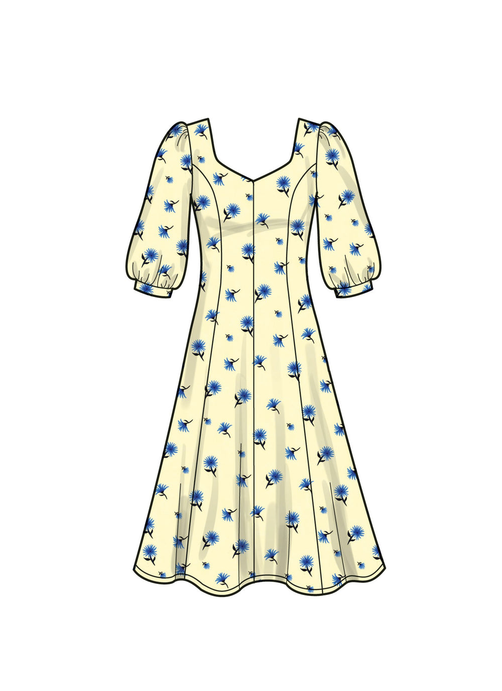 New Look Dress N6776 – The Fold Line