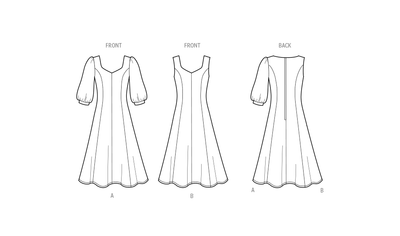 New Look Dress N6776 – The Fold Line