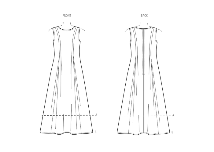 New Look Dress N6778 – The Fold Line