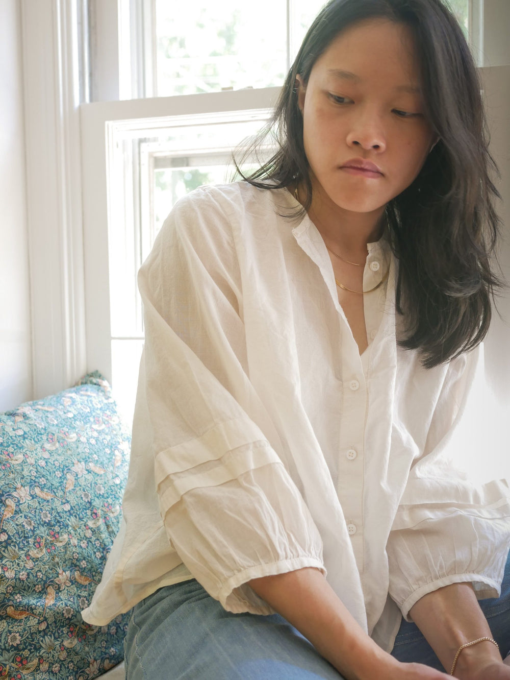 Vivian Shao Chen Nepheline Blouse – The Fold Line