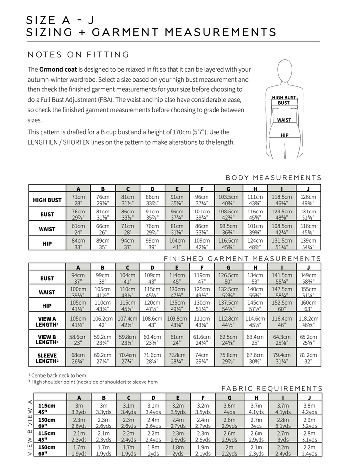 In the Folds Ormond Coat – The Fold Line