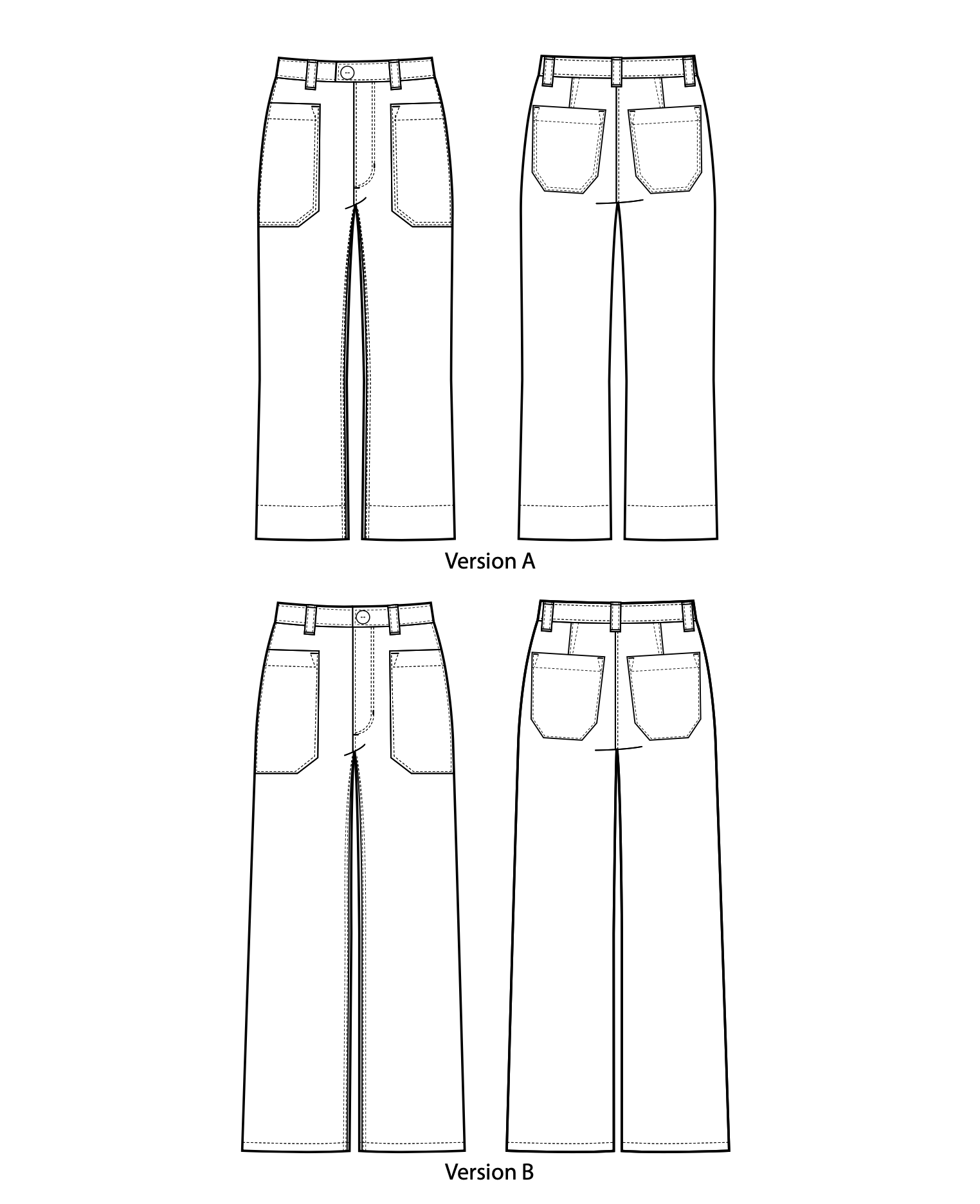 Sew House Seven Oxbow Pants – The Fold Line