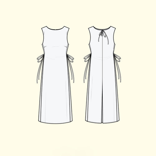 Puff and Pencil Panel Dress & Cone Sleeve – The Fold Line