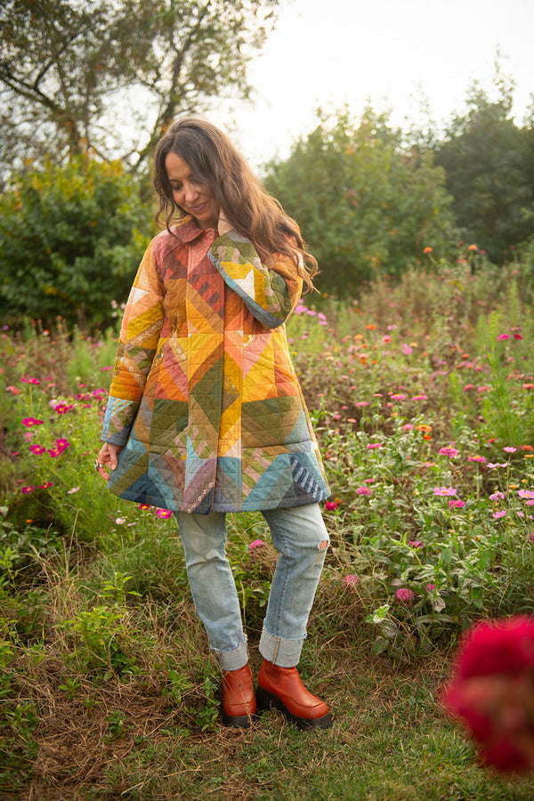 Sew Liberated Retazo Coat and Vest – The Fold Line
