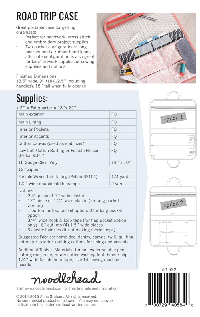 Noodlehead Road Trip Case – The Fold Line