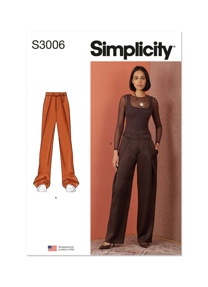 Simplicity Trousers S3006 – The Fold Line