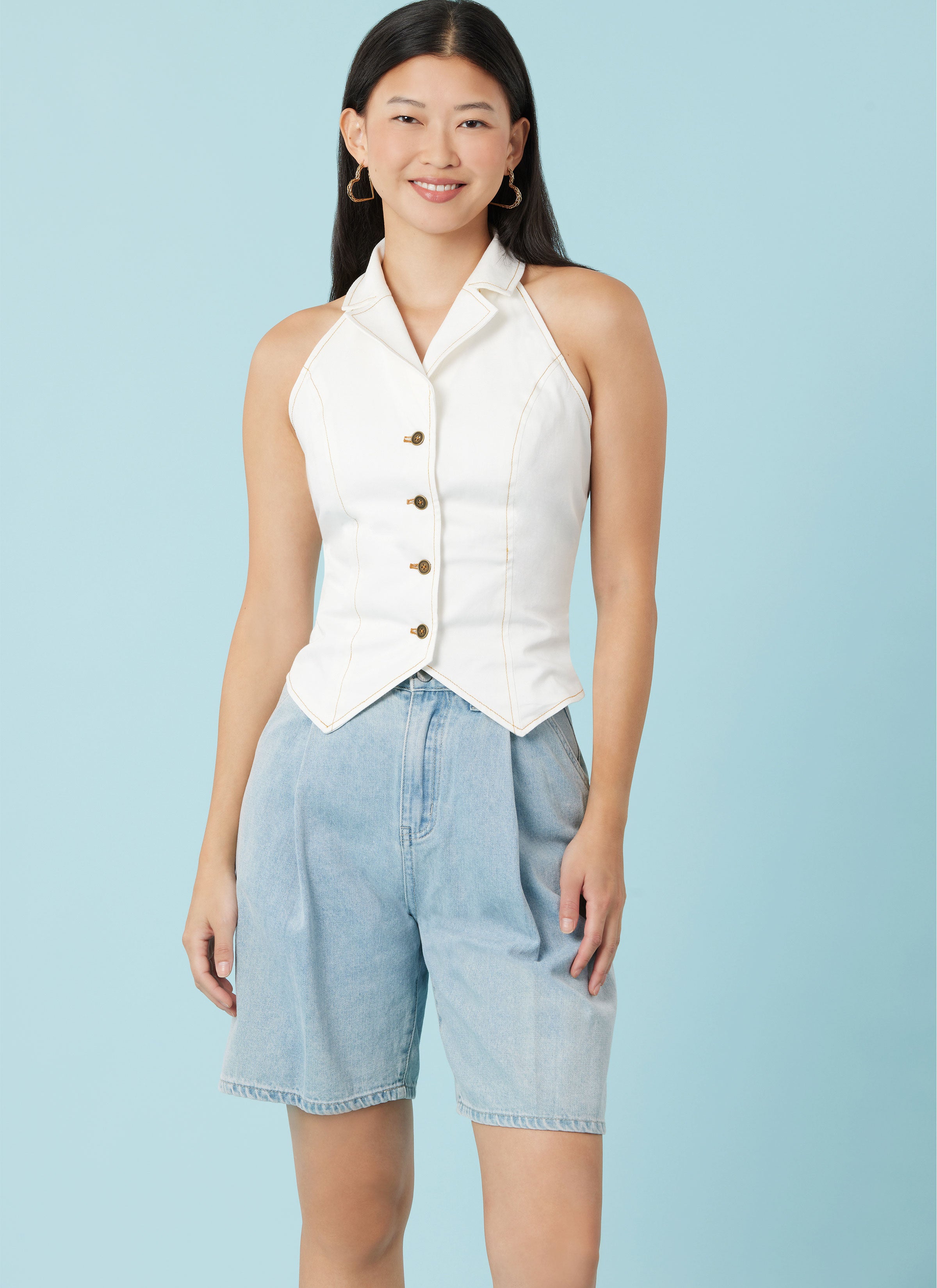 Simplicity Top S3067 – The Fold Line