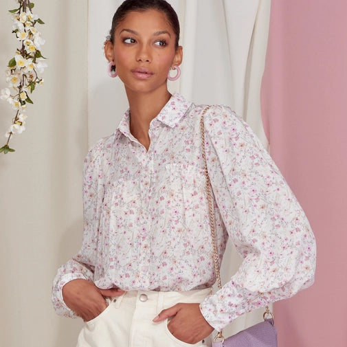 Simplicity Blouse S9467 – The Fold Line