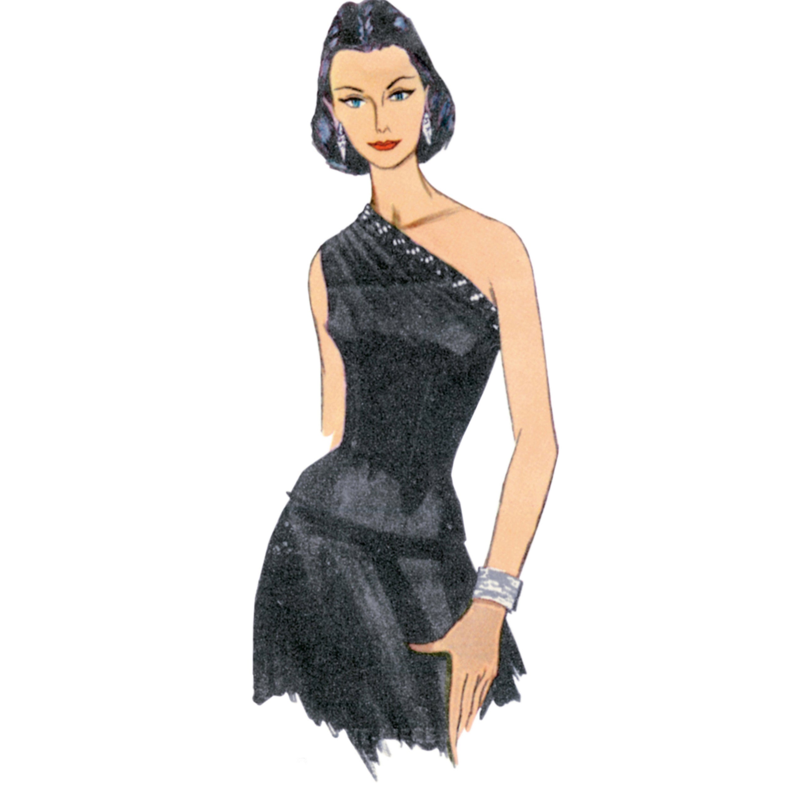 Simplicity Vintage Blouses and Cummerbund S9634 – The Fold Line
