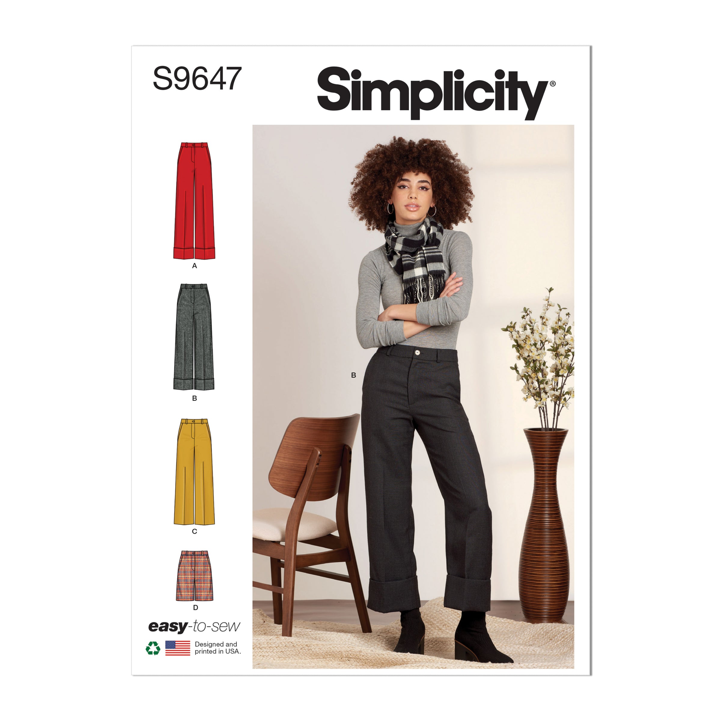 Simplicity Trousers and Shorts S9647 – The Fold Line