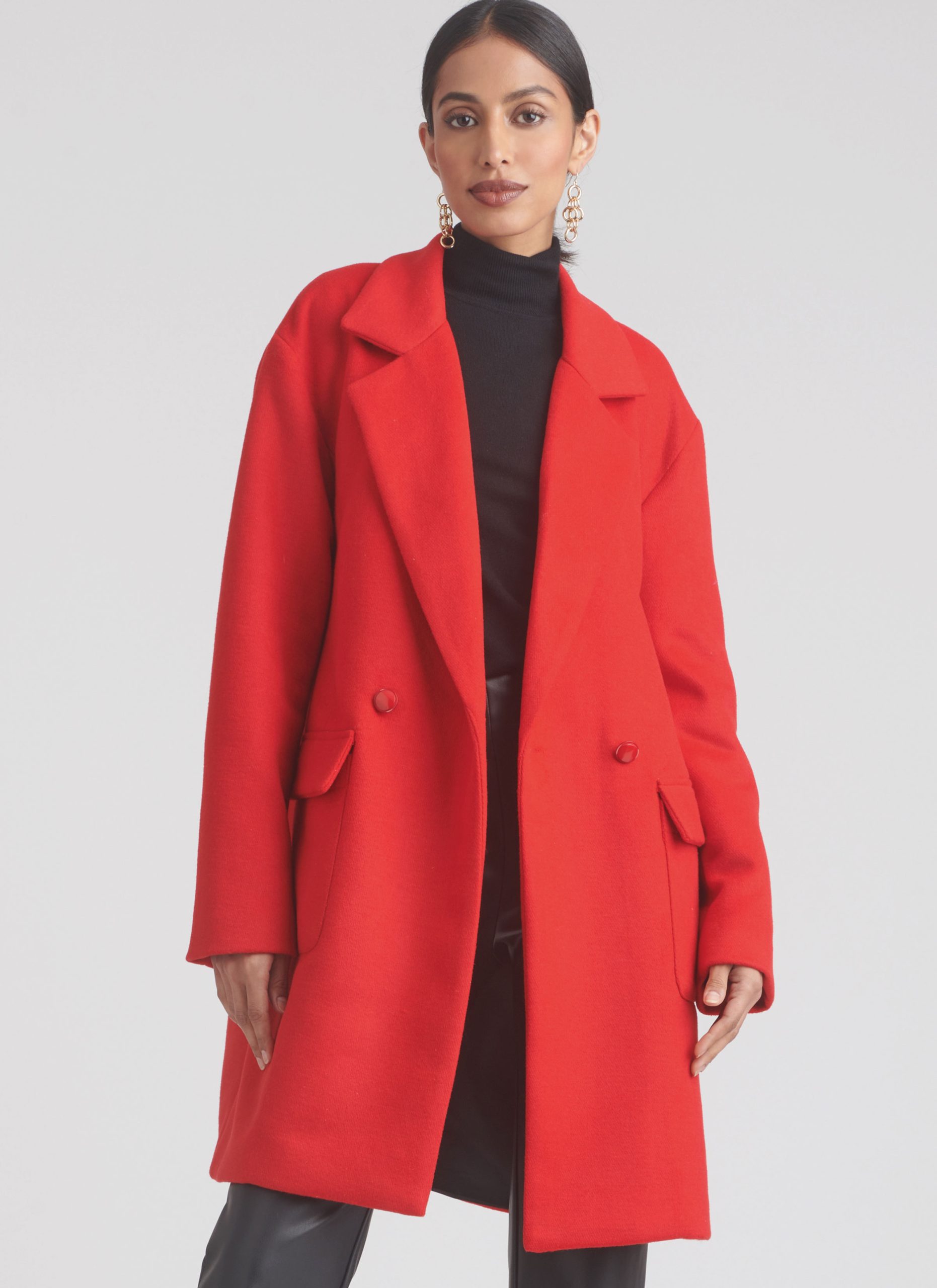 Simplicity Coat S9854 – The Fold Line