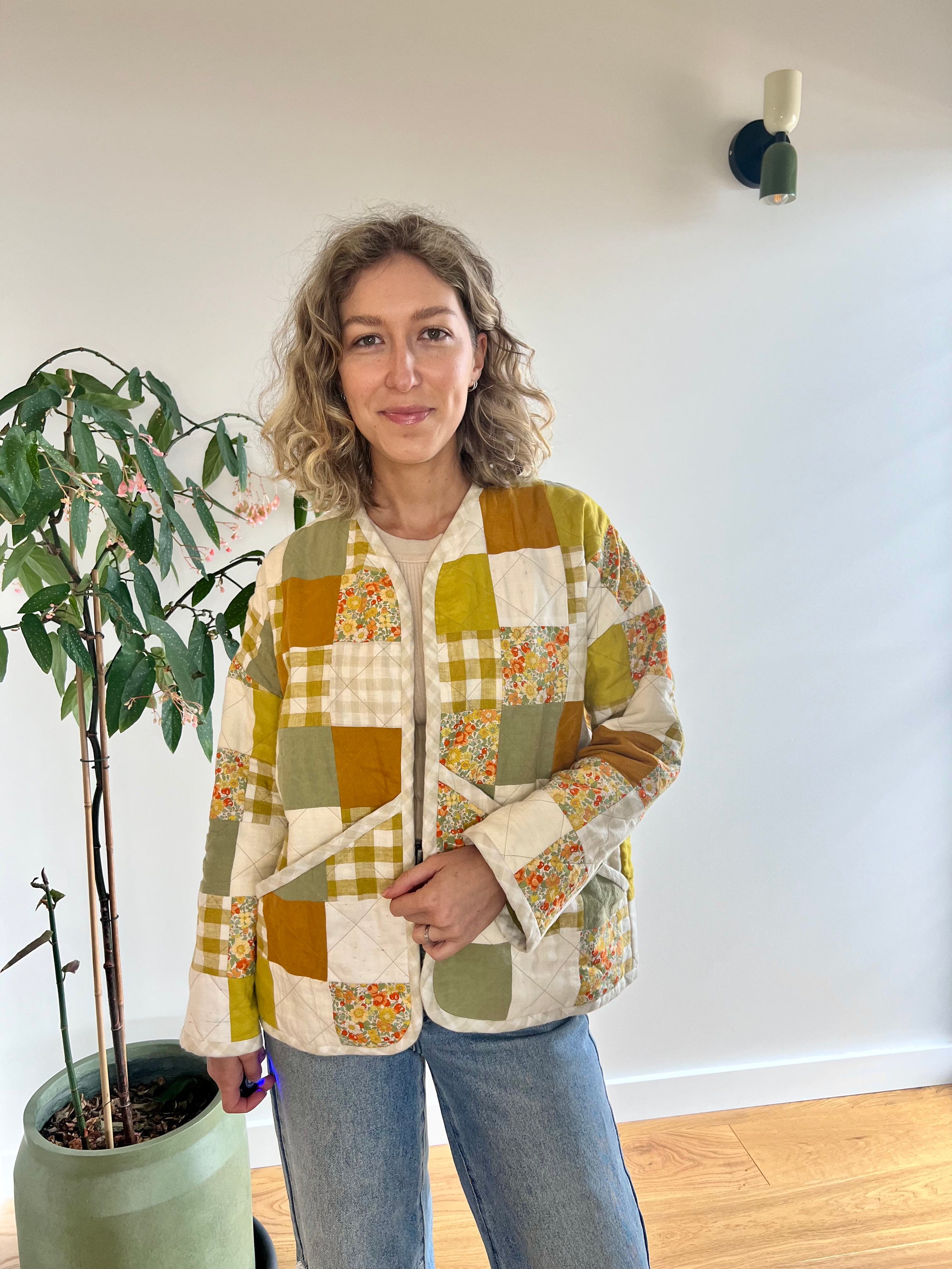 Elle Stitch Sage Jacket – The Fold Line