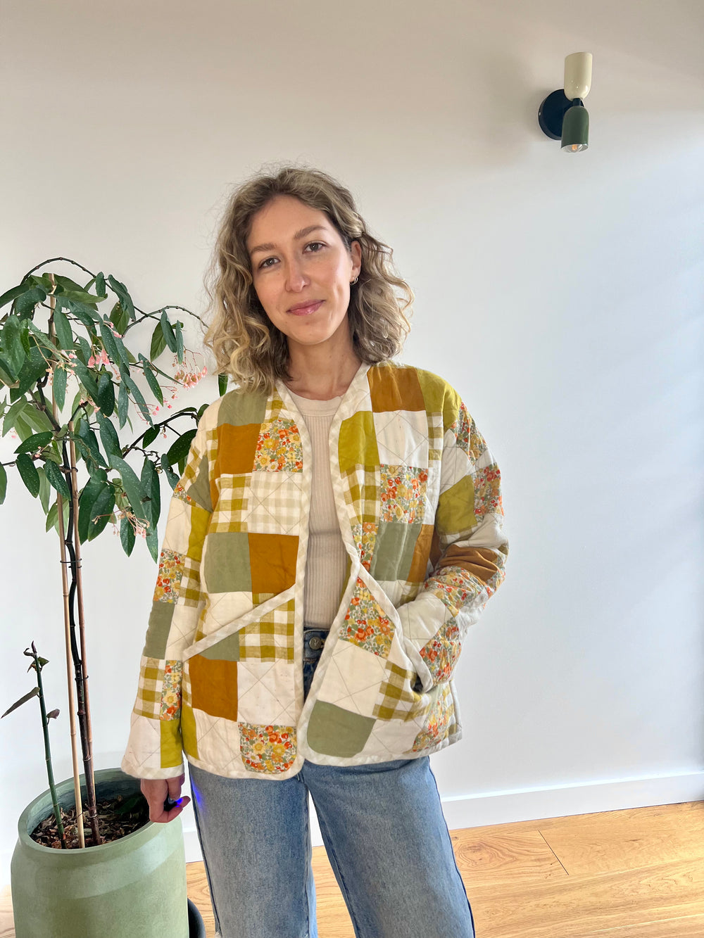 Elle Stitch Sage Jacket – The Fold Line