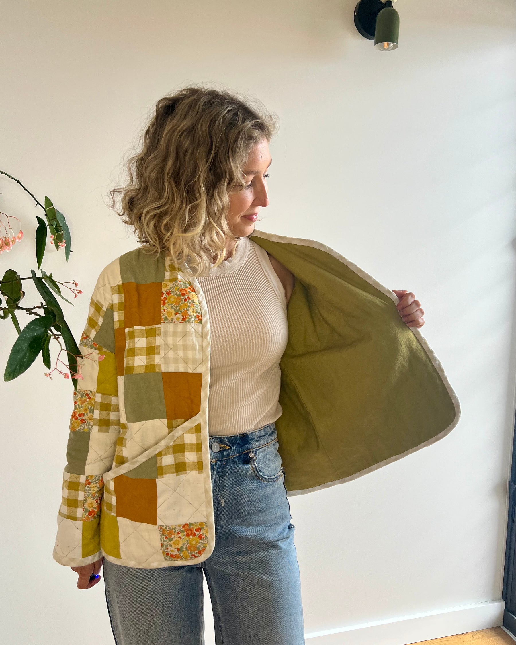 Elle Stitch Sage Jacket – The Fold Line