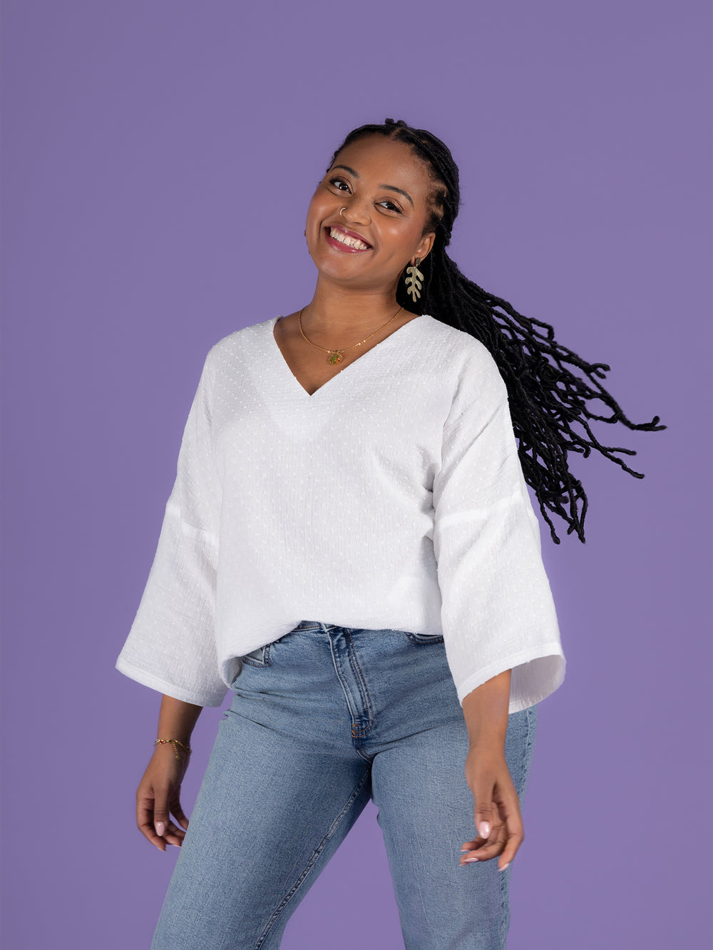 Tilly and the Buttons Samara Top – The Fold Line