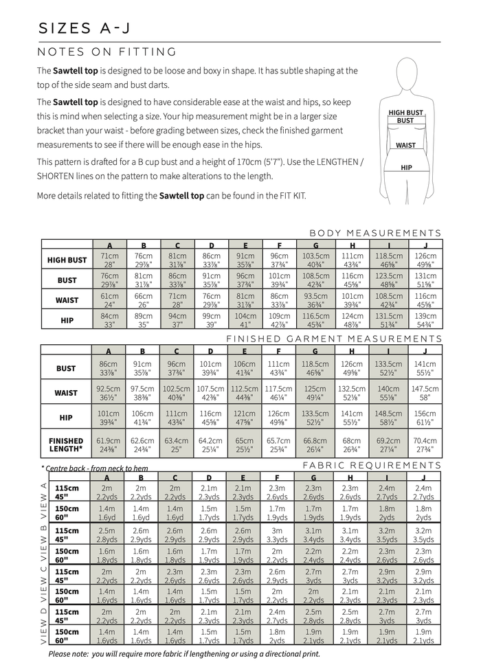 In the Folds Sawtell Top – The Fold Line