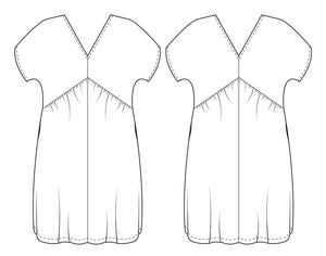 I AM Patterns Shérazade Dress – The Fold Line