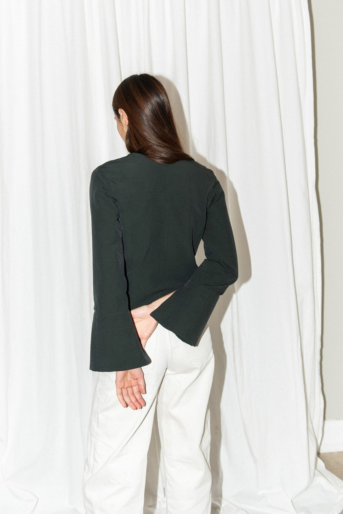 Puff and Pencil Silhouette Blouse & Trumpet Sleeve – The Fold Line