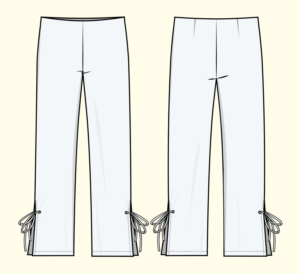 Puff and Pencil Slit Pants – The Fold Line
