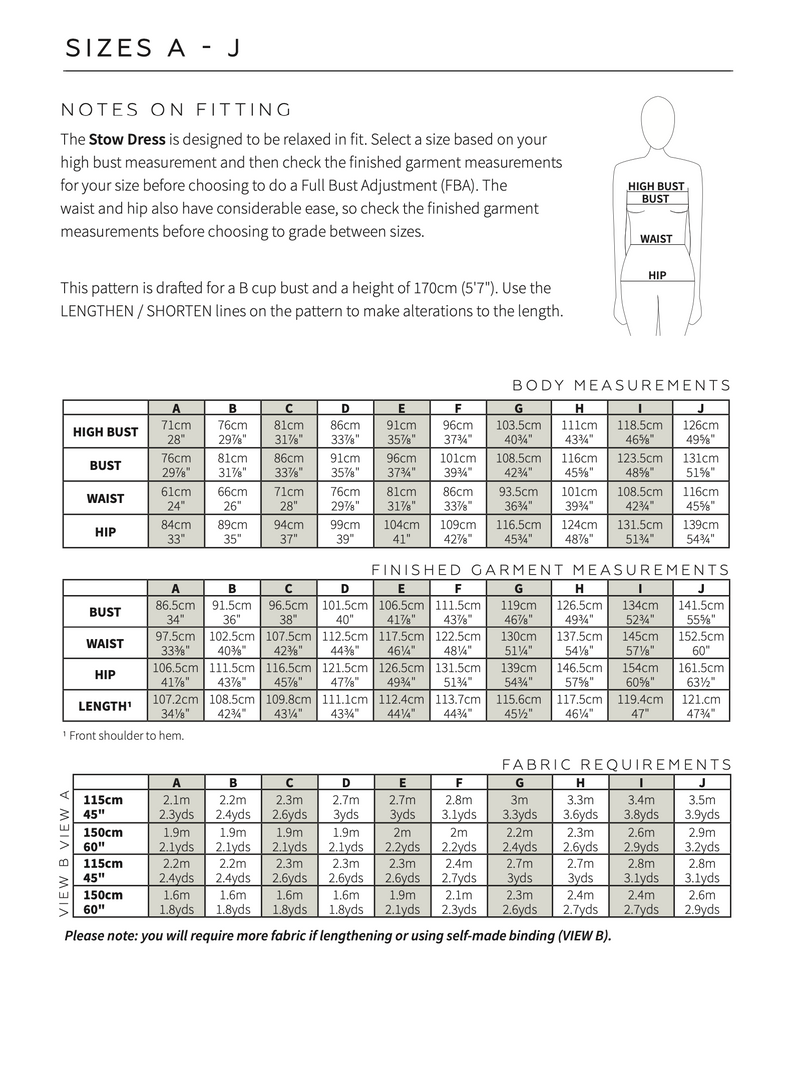 In the Folds Stow Dress – The Fold Line