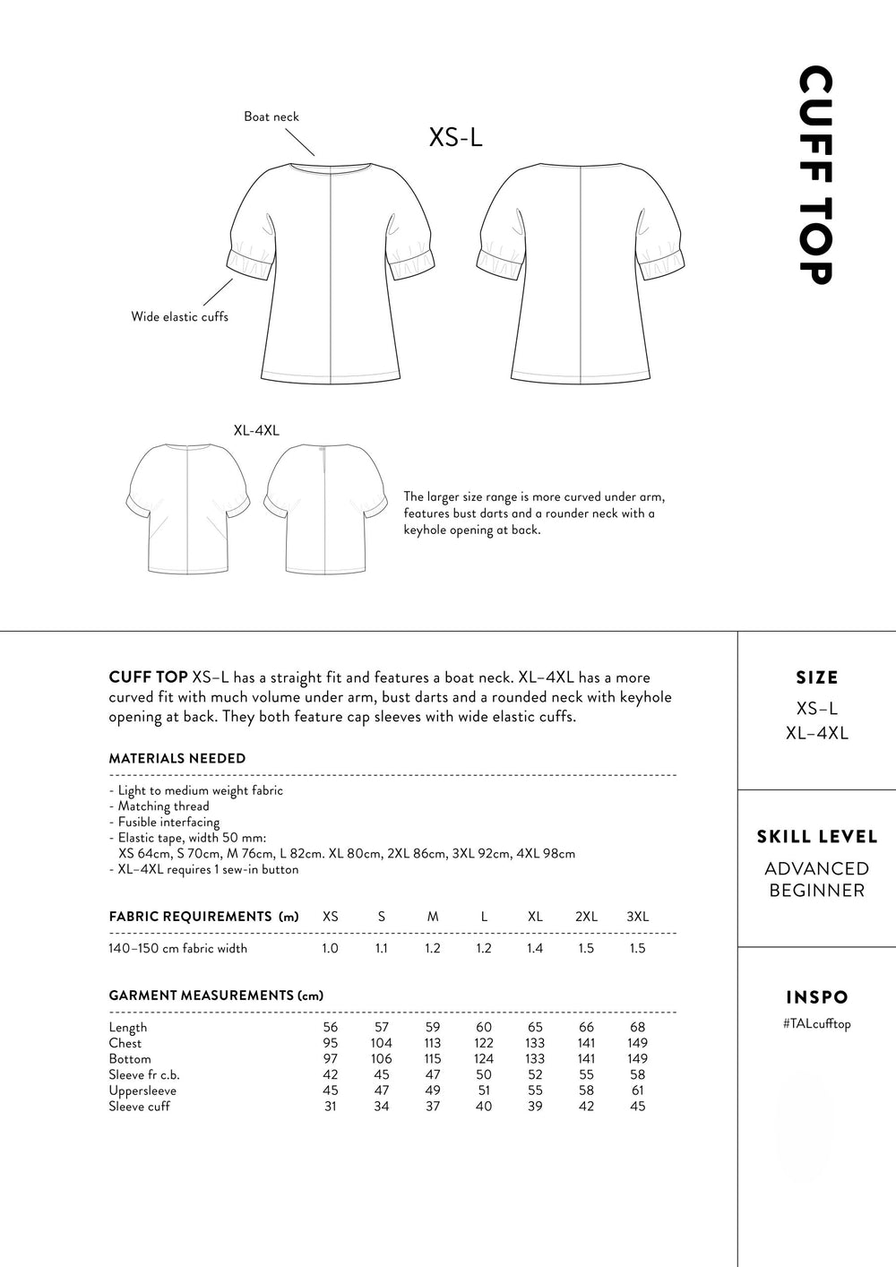 The Assembly Line Cuff Top – The Fold Line