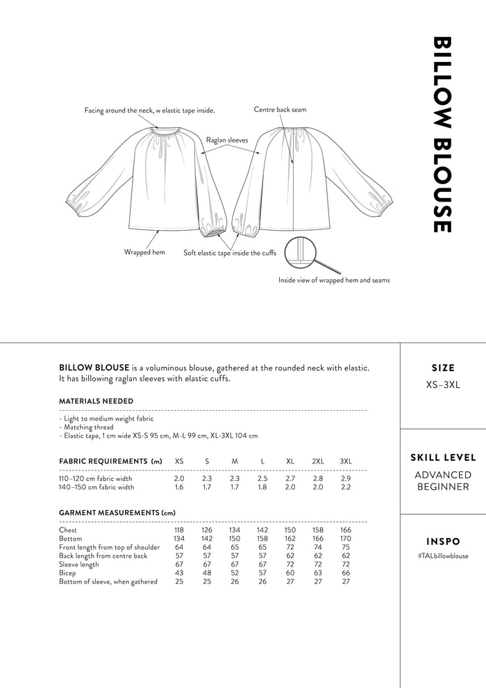 The Assembly Line Billow Blouse – The Fold Line