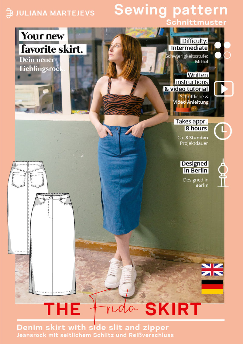 JULIANA MARTEJEVS Frida Skirt – The Fold Line