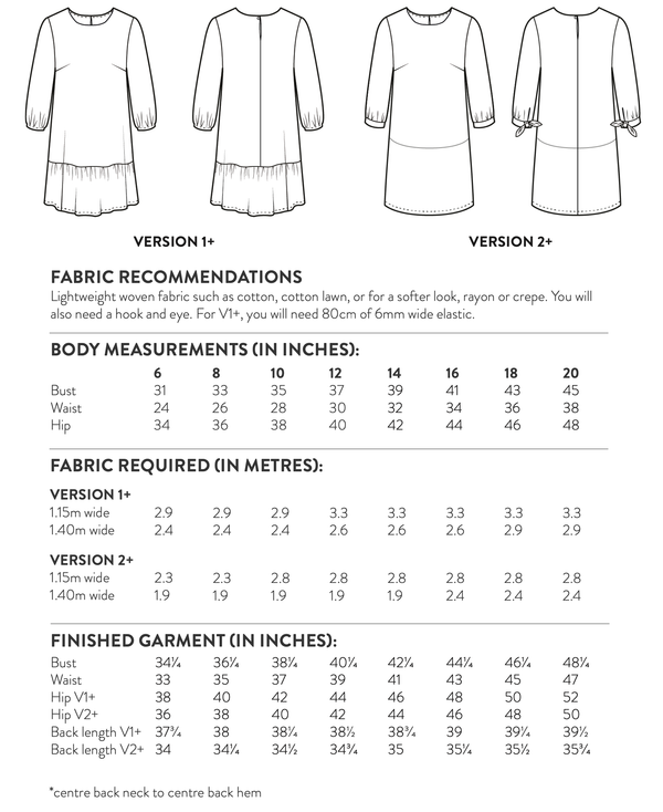 Sew Over It Ultimate Shift Dress Add-on Pack – The Fold Line