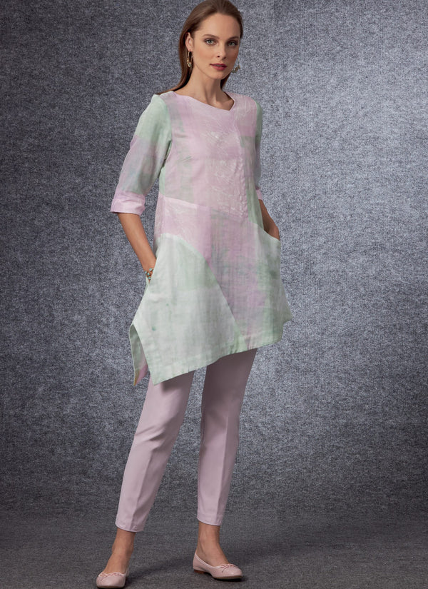 Vogue Dress and Tunic V1694 – The Fold Line