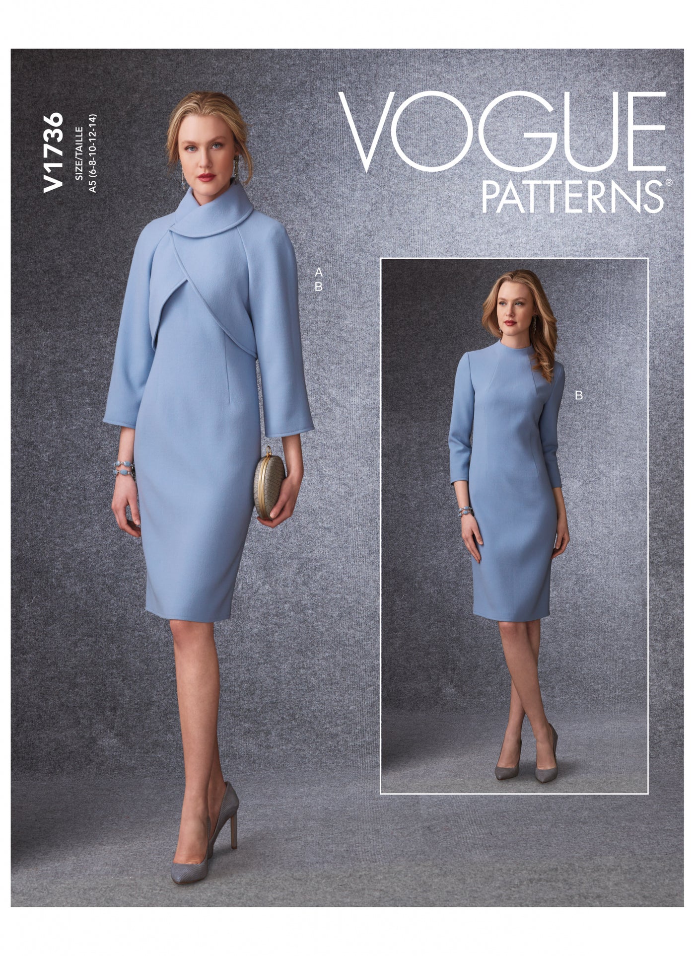 Vogue Dress and Jacket V1736 – The Fold Line