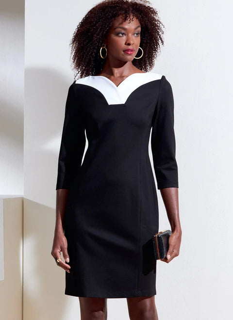 Vogue Dress V1858 – The Fold Line