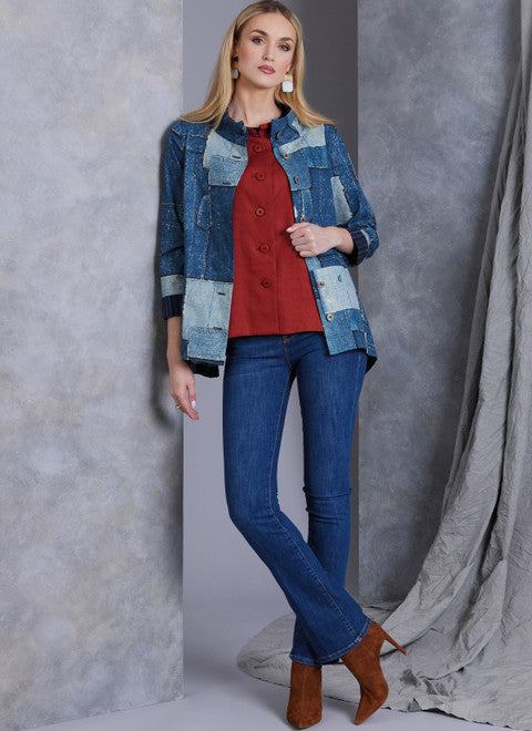 Vogue Vest & Jacket V1970 – The Fold Line