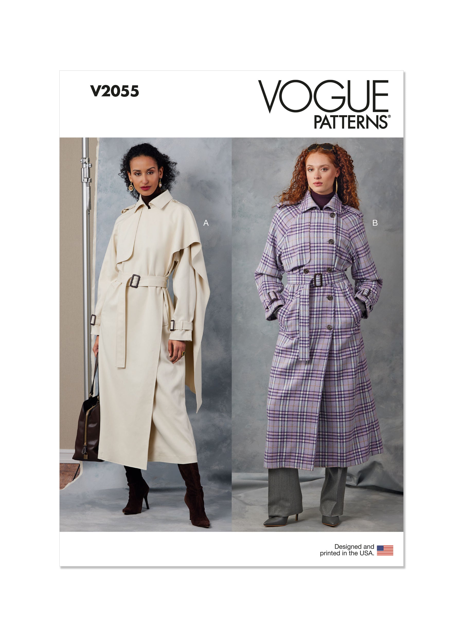 Vogue Trench Coat V2055 – The Fold Line