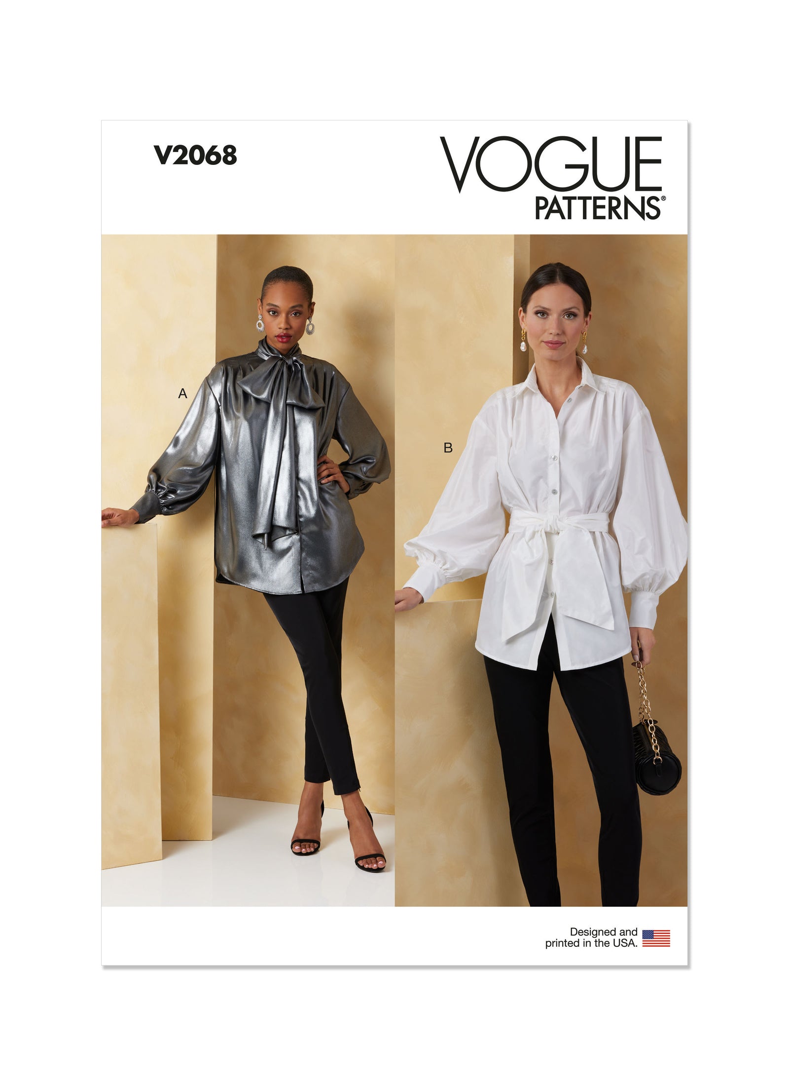 Vogue Tops V2068 – The Fold Line