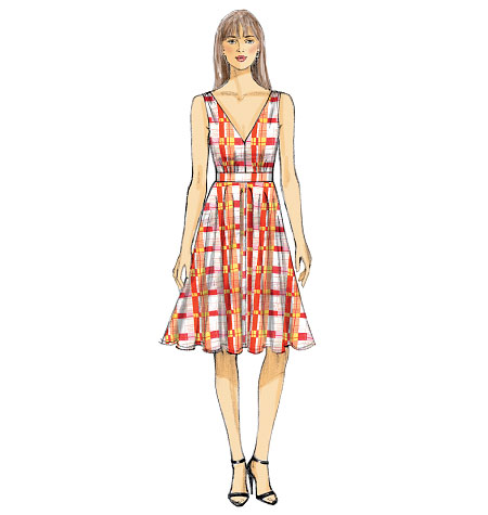 Vogue Dress V9053 – The Fold Line