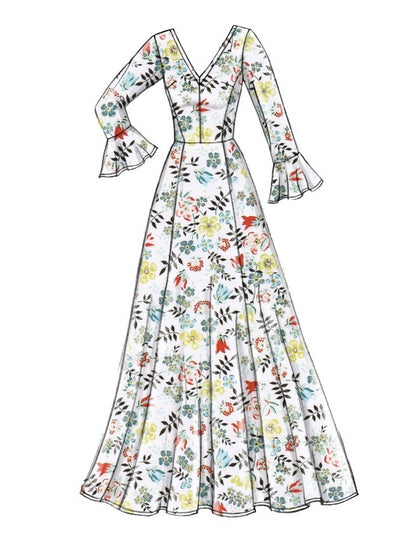 Vogue Dress V9328 – The Fold Line