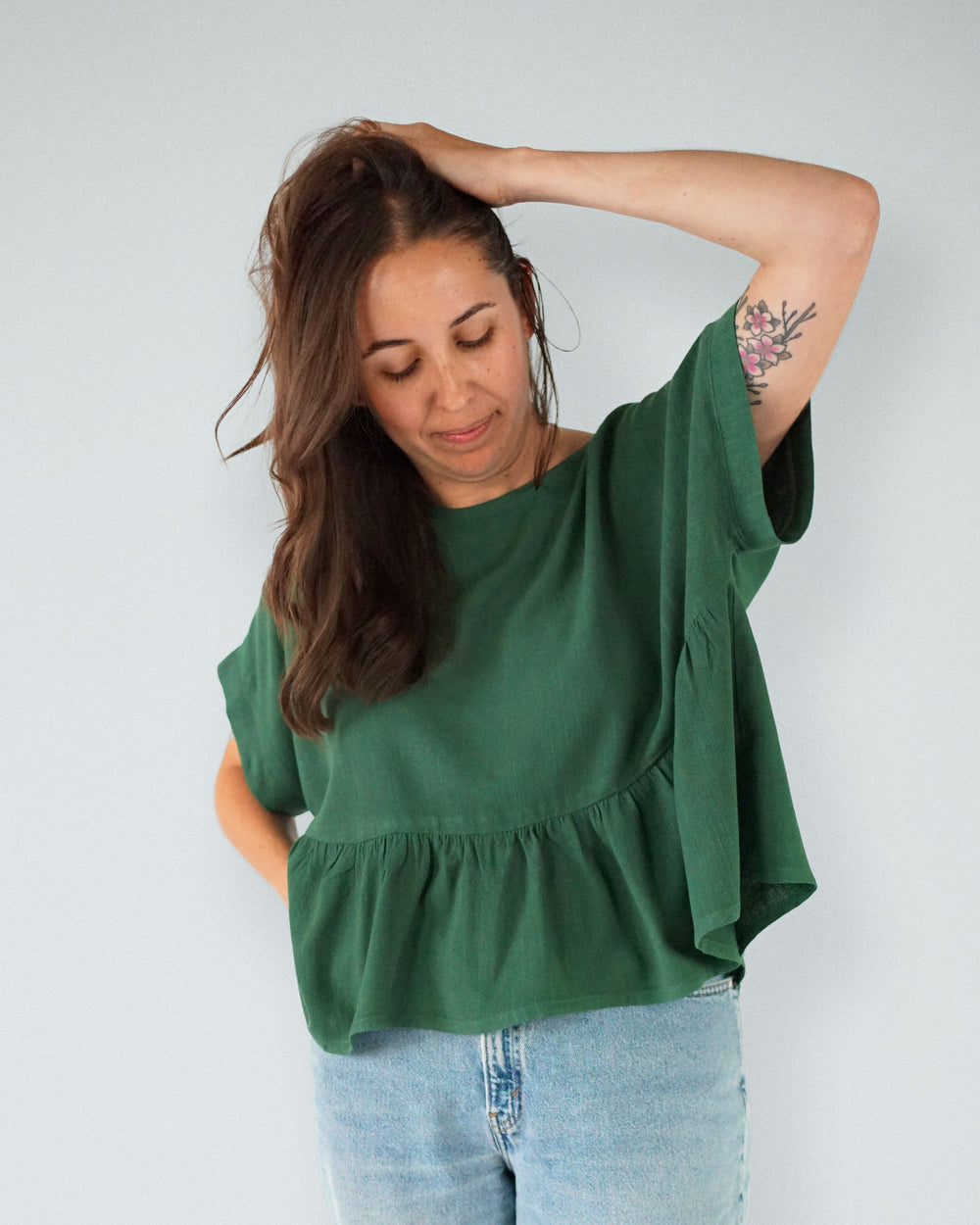 Matchy Matchy Wave Float Top The Fold Line
