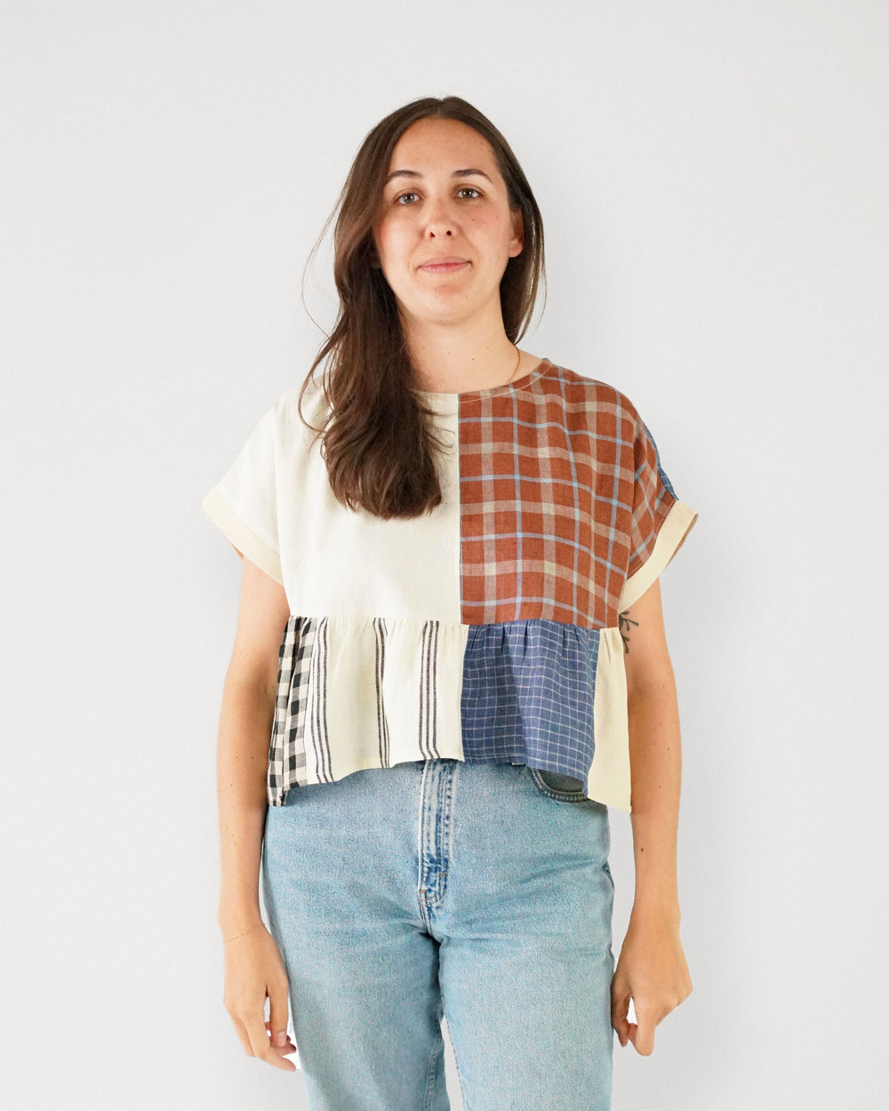 Matchy Matchy Wave Float Top The Fold Line