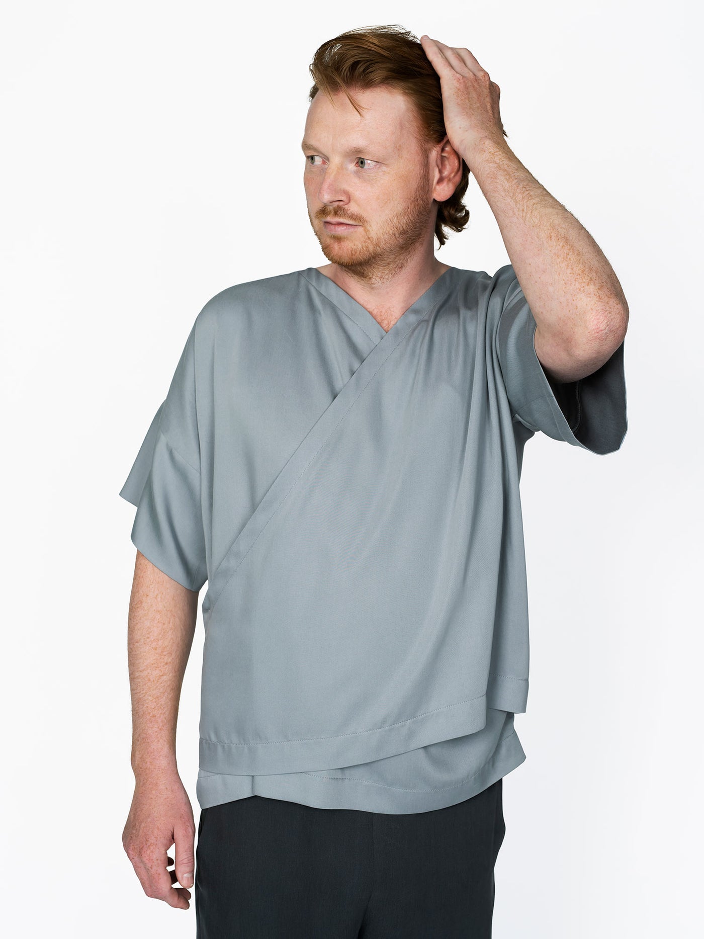 The Assembly Line Wrap Top – The Fold Line
