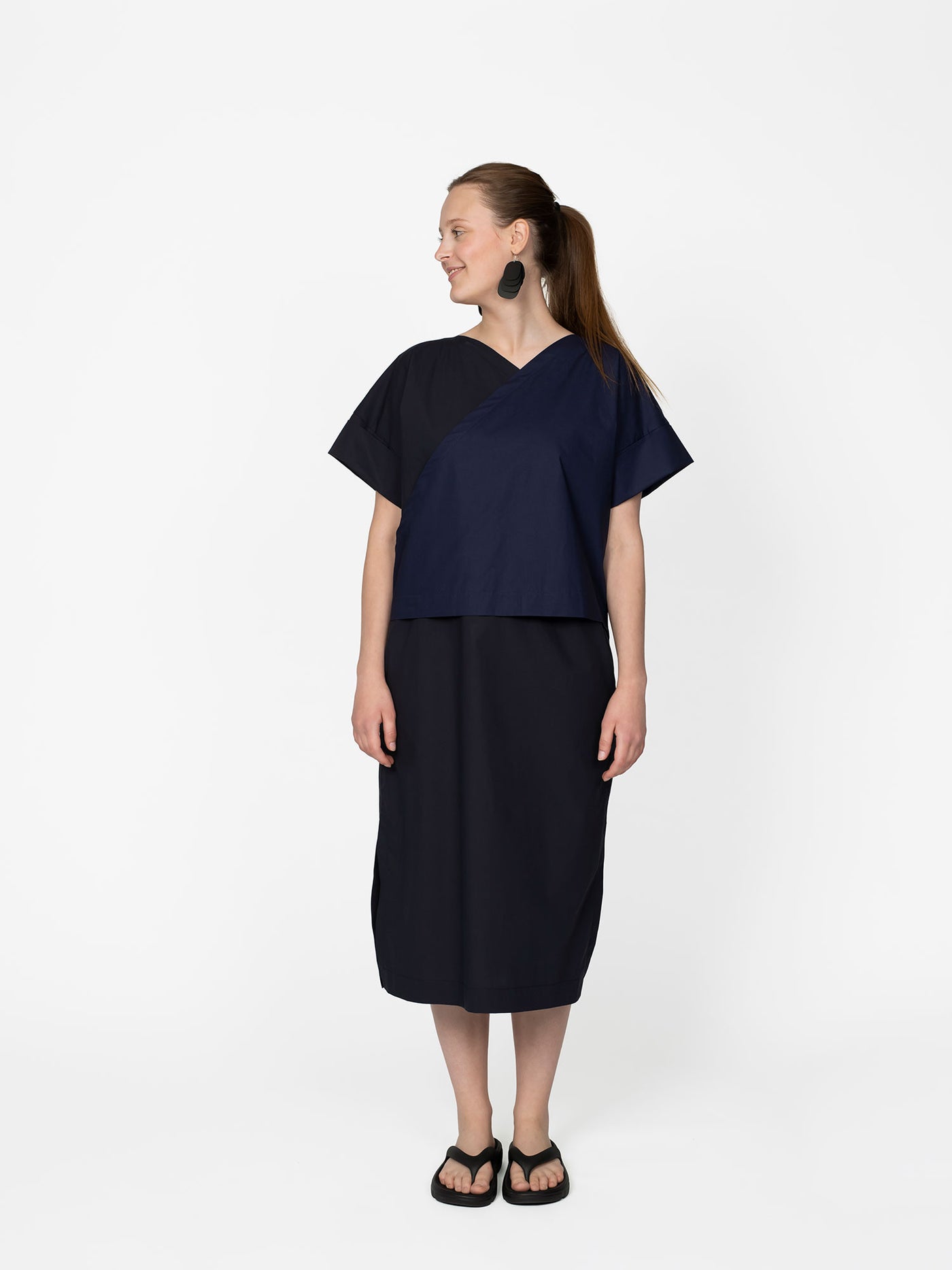 The Assembly Line Wrap Top – The Fold Line