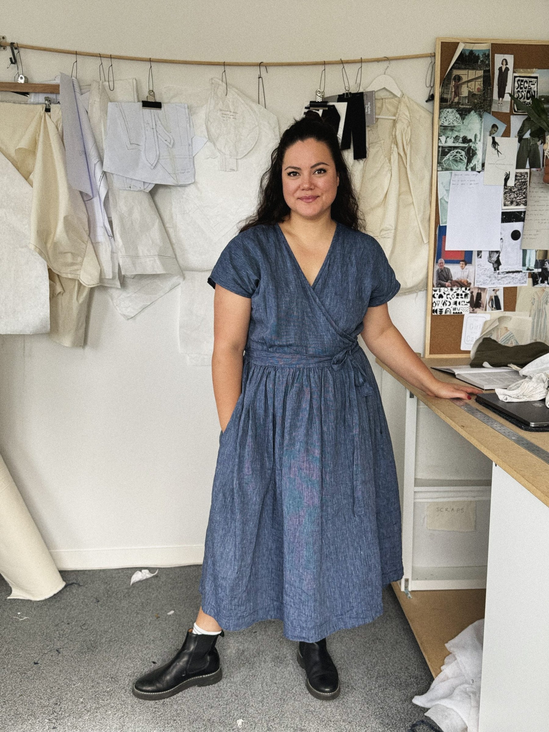 Paper Theory Patterns Zadie Dress – The Fold Line