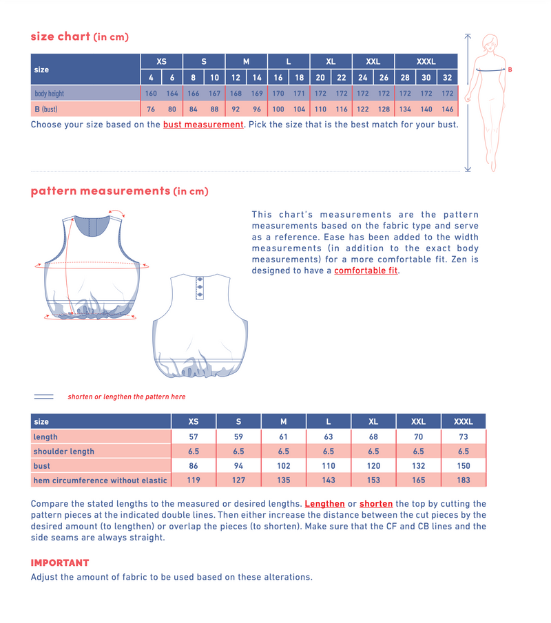 Fibre Mood Zen Top – The Fold Line