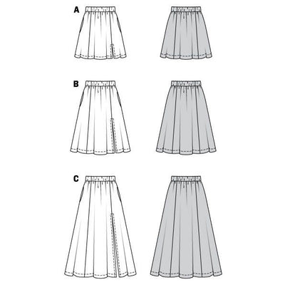 Burda Skirts 6027 – The Fold Line