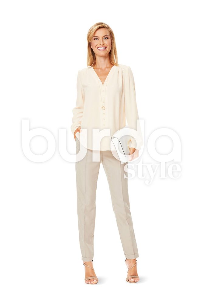 Burda Blouse 6632 – The Fold Line