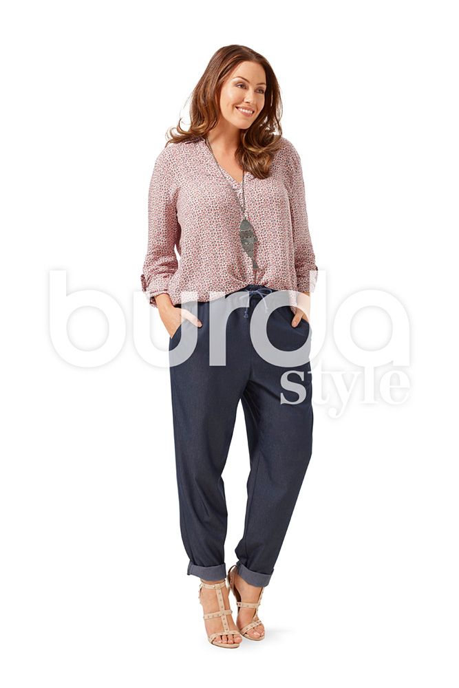 Burda Trousers 6678 – The Fold Line